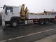 Sinotruk Heavy Duty HOWO 6x4 truck mounted crane truck