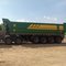 sinotruk 40 cbm 4 axle tractor dump trailer