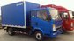 Cheap price SINOTRUK HOWO light duty truck 4 tons RHD euro 2 engine box truck van cargo truck
