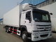 SINOTRUK HOWO 6X4 Thermo King Freezer Cooling refrigerated truck in Ghana