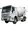 8cbm capacity volume concrete mixer truck howo 6x4 sinotruk cement mixer truck