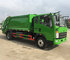 SINOTRUK HOWO 4X2 Compressed Compactor Compression Garbage Refuse Truck, Waste Transfer Truck, 12CBM