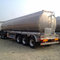 SASO standard Aluminum fuel tank trailer