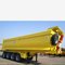 4-axle 60 ton tipping dump trailer semi remorque chariot a benne amovible 3 4 essieux prix 70 100 tonne occasion beiben