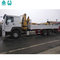 Sinotruk Heavy Duty HOWO 6 wheel 10 wheel 12 wheel commercial truck mounted crane driving work with cargo body for sale