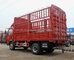 LHD/RHD SINOTRUK HOWO 4*2 6 Wheels 115HP Single Cabin 4.2 Meters Light Duty Stake Cargo Truck
